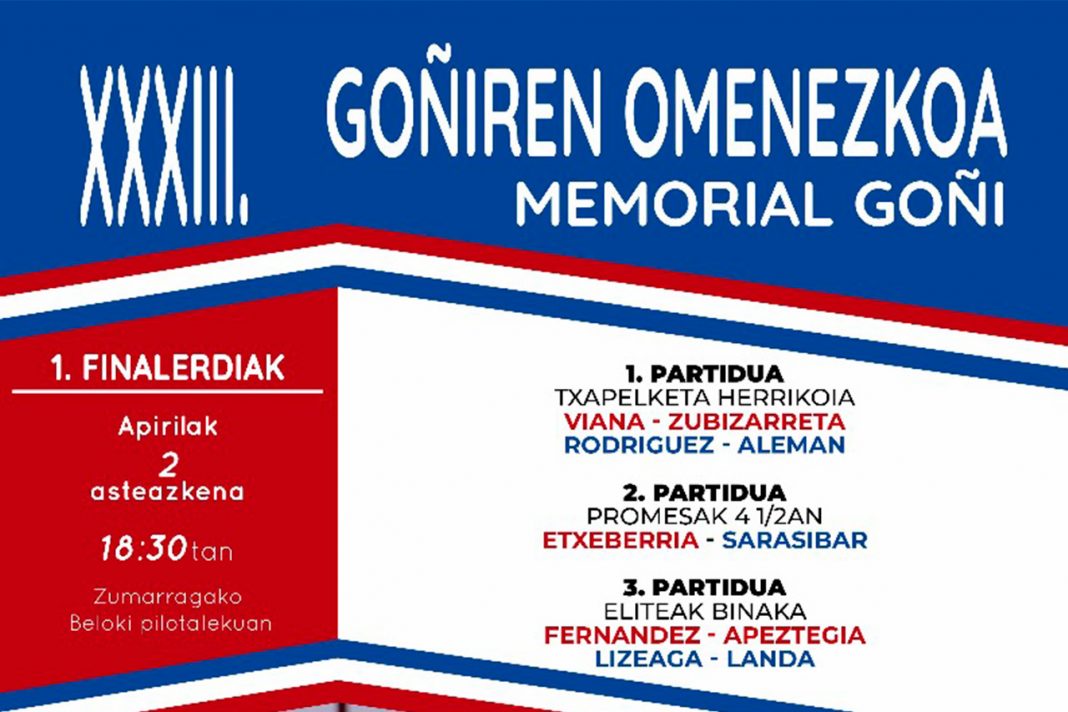 El Memorial Goñi conocerá a sus primeros finalistas | 21iguales